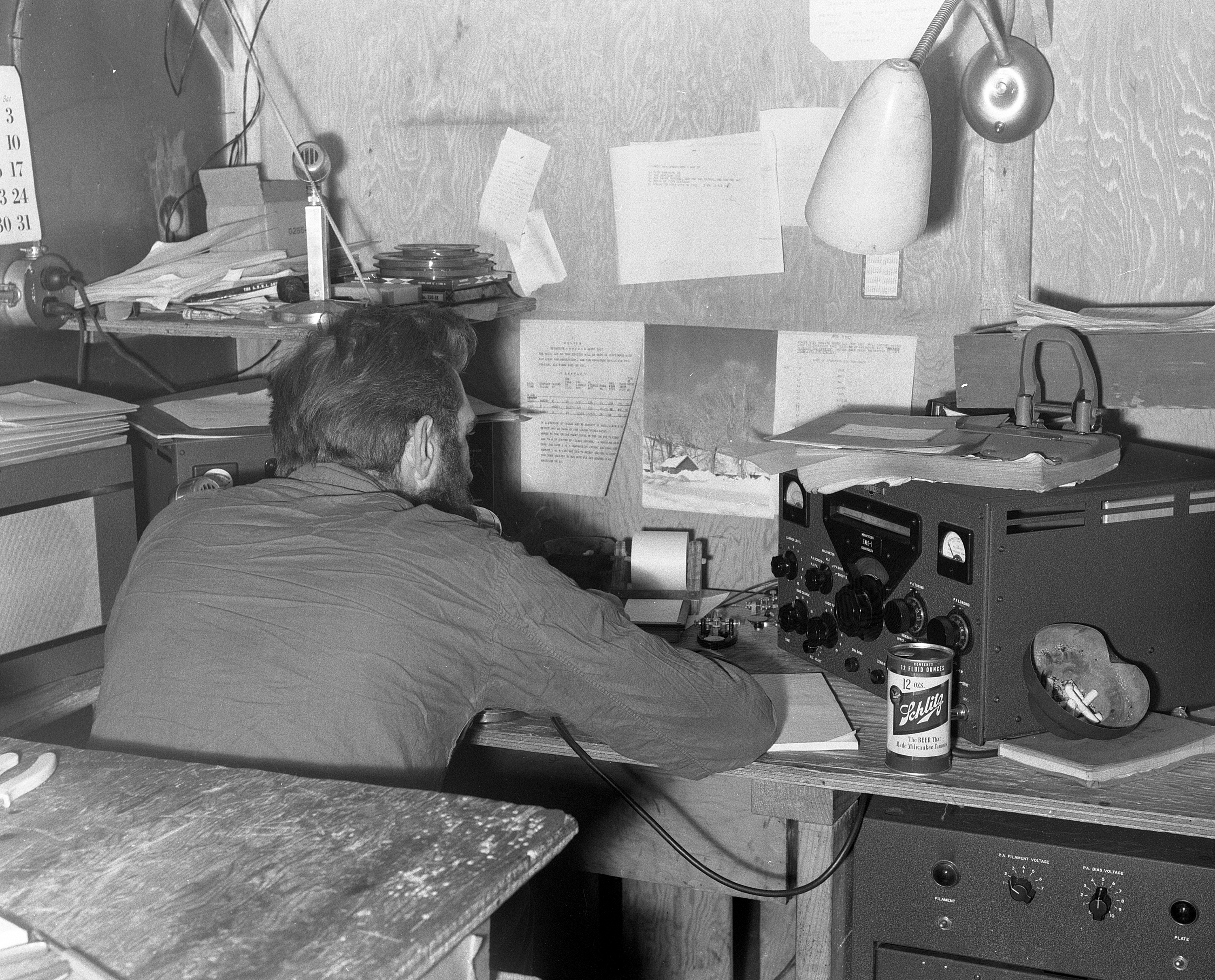 US Navy South Pole Station - Radio - 1965